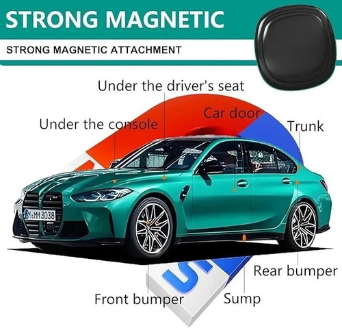 Mini GPS Car Tracker Portable Magnetic Vehicle Bike Tracking Device ...