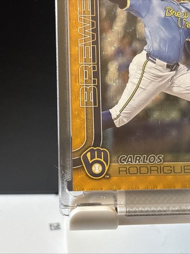2025 Topps Baseball #16 Carlos Rodriguez (RC) Gold 1/1 Ultra Rare ...