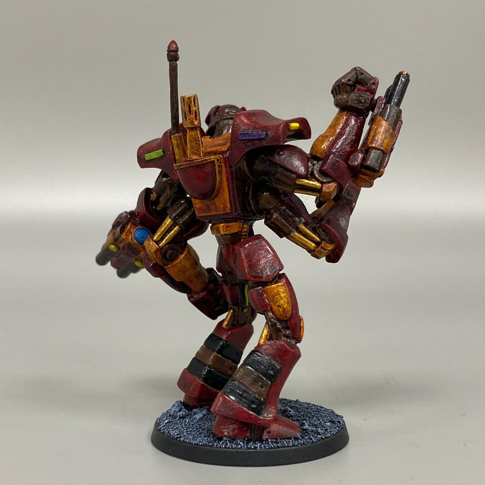 CONVERTED VOID 1.1 CRUCIFIER BIRD OF PREY PAINTED MECH SCI-FI MINIATURE ...