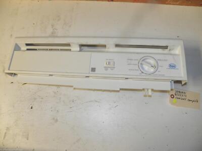 ROPER WHIRLPOOL DISHWASHER 3380931 8535372 3384860 CONSOLE COMPLETE ...