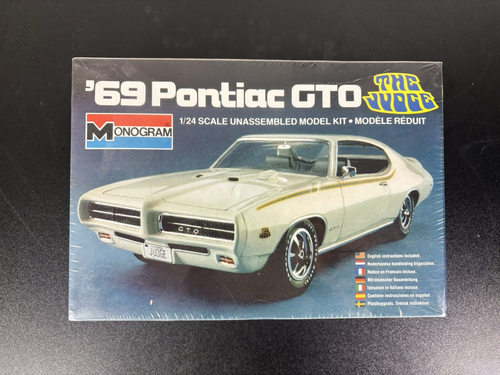 1/24 1969 Pontiac GTO The Judge '69 Muscle Car Model Kit 2294 - Factory ...