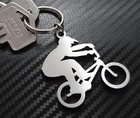 BMX Keyring Keychain Key Stainless Steel Biker Bike Gift | eBay UK