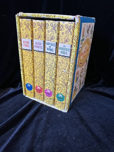 Vintage 'The Little Golden Book Library' - 4 Books With Slip Case 1969 ...