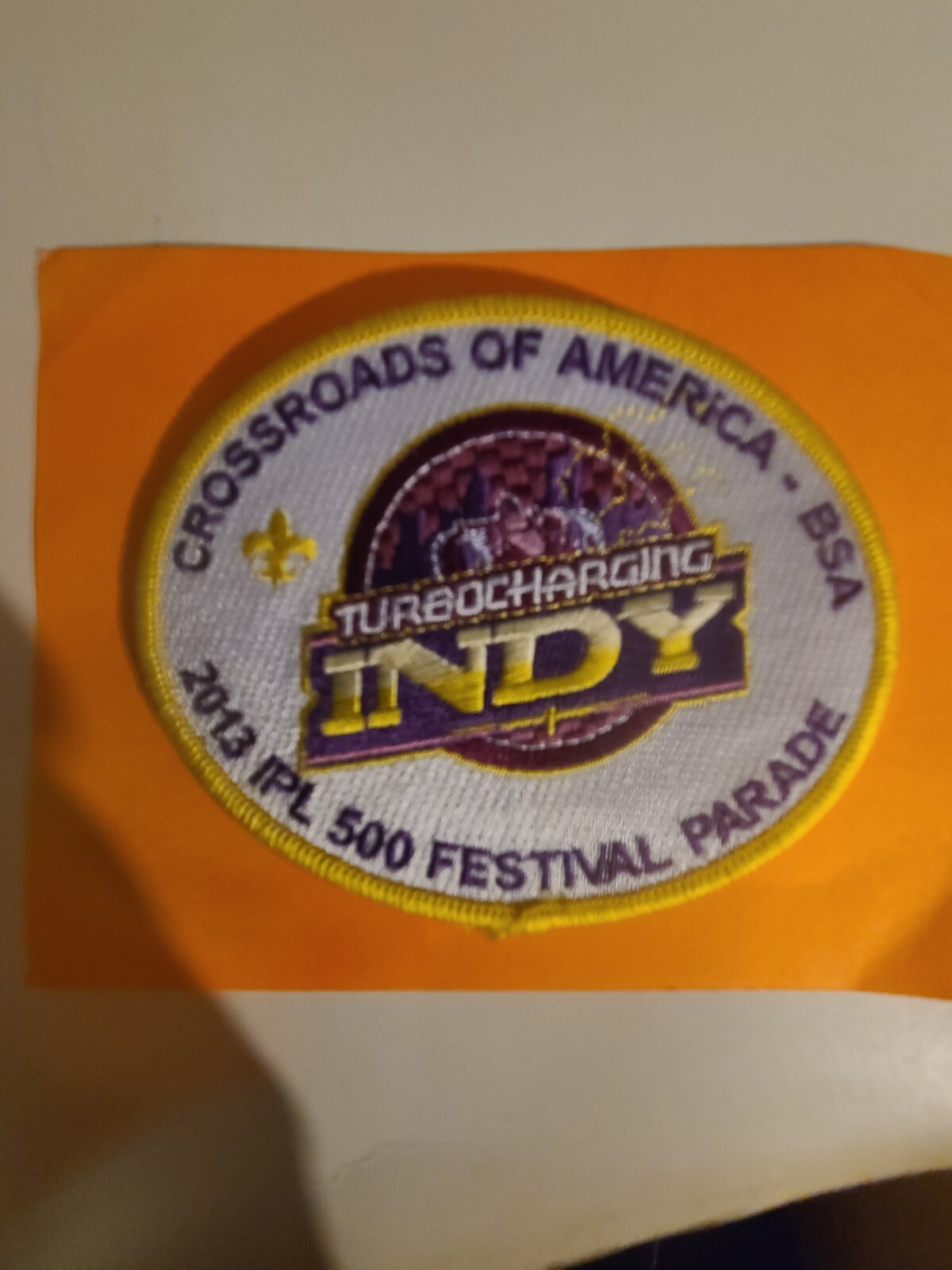 2013 Boy Scouts Crossroads Of America Indy 500 Parade Patch | eBay