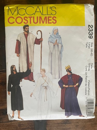Vintage McCall’s Costumes #2339 Size 40-42 Size Large 23795233941| eBay