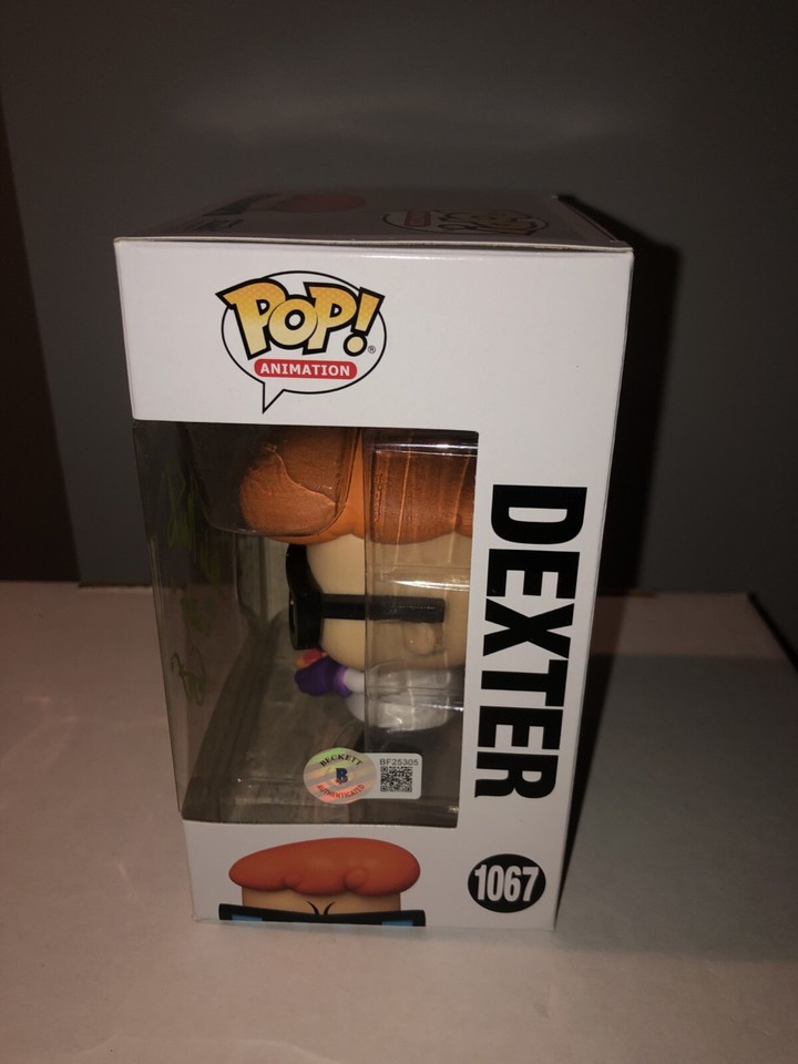 Candi Milo Dexter Voice Actor Cartoon Network #1067 Signed Funko ...