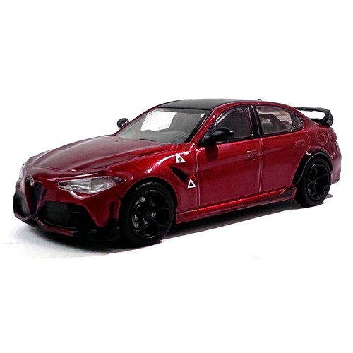 1:64 Scale Alfa Romeo Juliet GTAm Red Diecast Model Car Miniature Toy ...