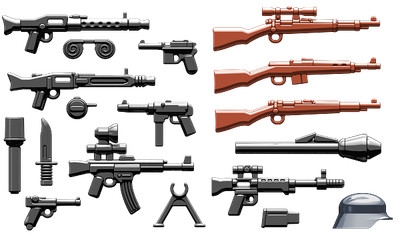 LEGO Building Toys Stahlhelm Army Military Lego Custom WW2 PARATROOPER ...