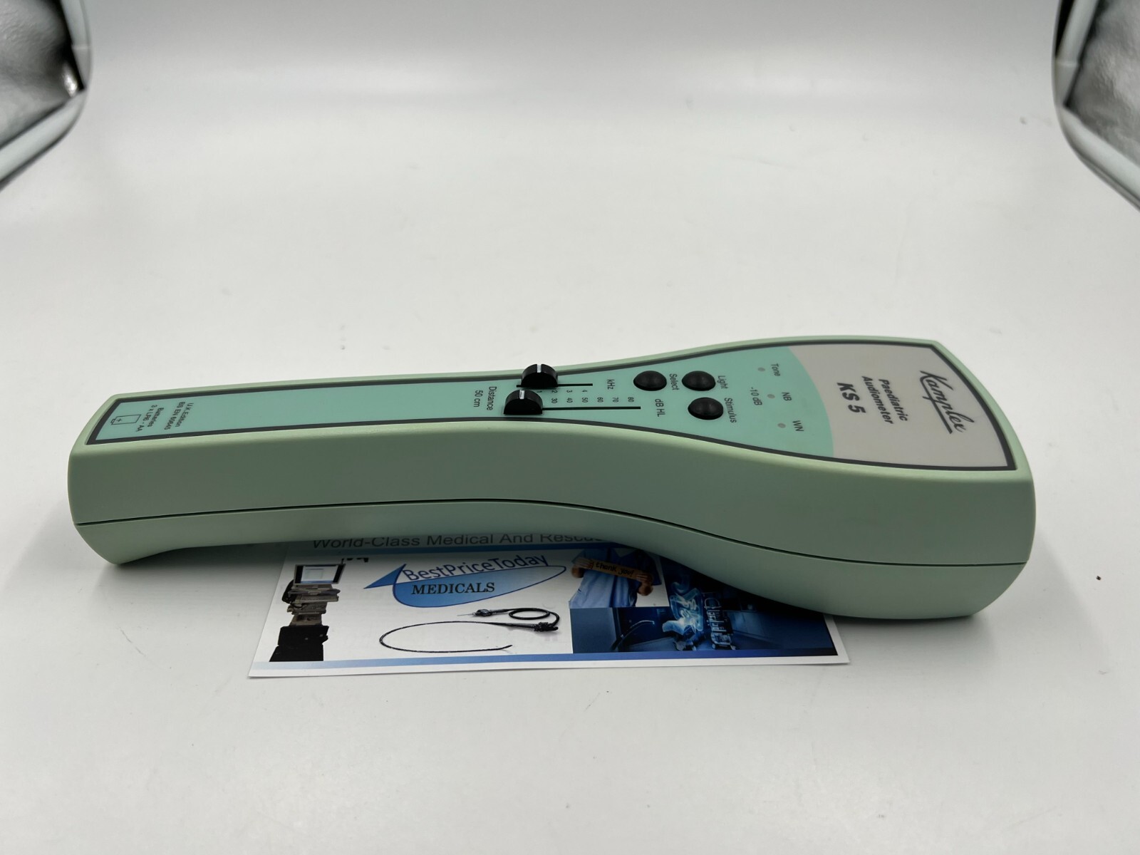 Kamplex KS5 Pediatric Audiometer Type 5 Tone kHz 0.5-4, dB HL 20-80 ...