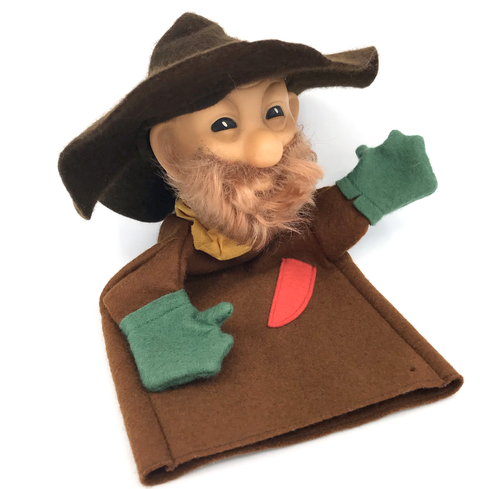 Steiff Robber Thief 1970s Character Hand Puppet Vinyl Felt 17cm 7in no ...