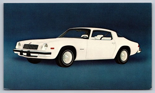Postcard Car Dealer Advertising 1975 Chevrolet Camero A1 | eBay