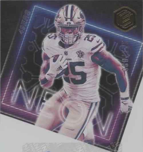 2022 Panini Elements - Neon Signs Autographs Elijah Mitchell #NS-EM ...