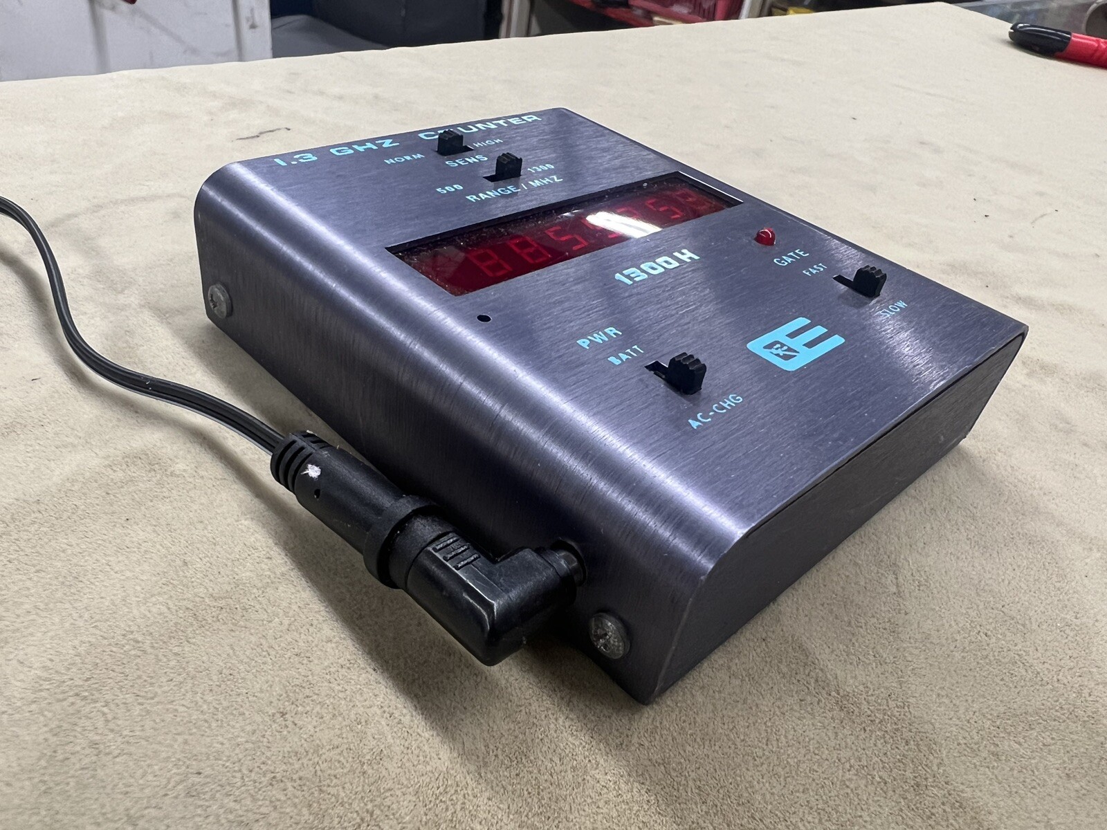 OPTOELECTRONICS Hand Held RF Frequency Counter 1300H 1.3 GHZ - Rare ...