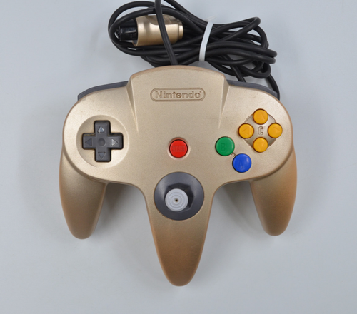 Original Nintendo 64 Controller Gold N64 Gamepad OEM N64 | eBay