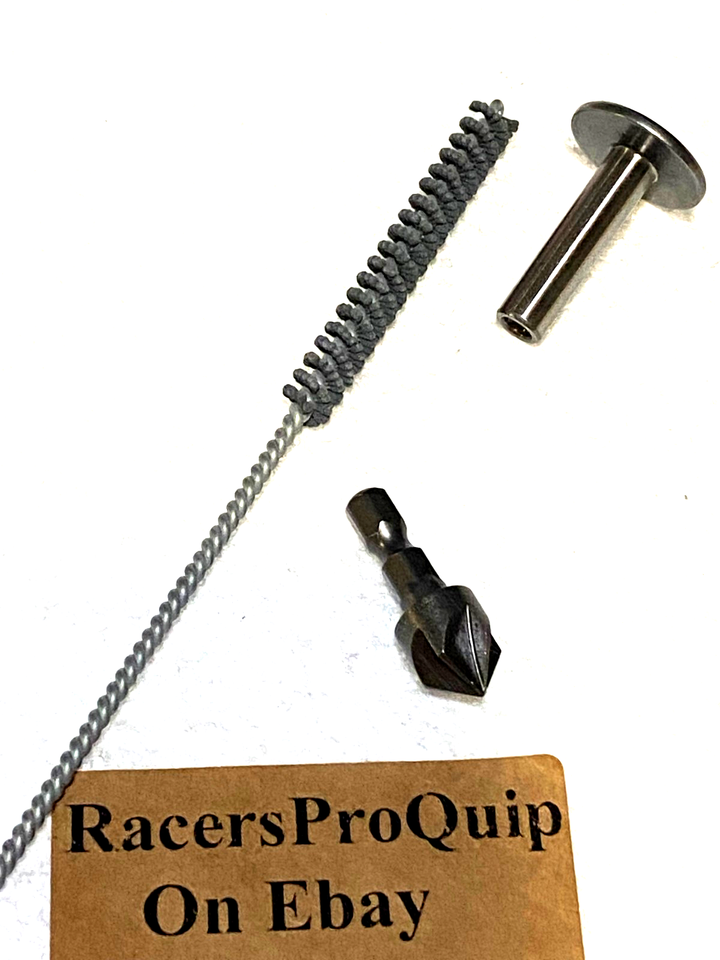 Clone 196 212 lifter guide Hone 8mm ball hone & chamfer t0ol 600 grit ...
