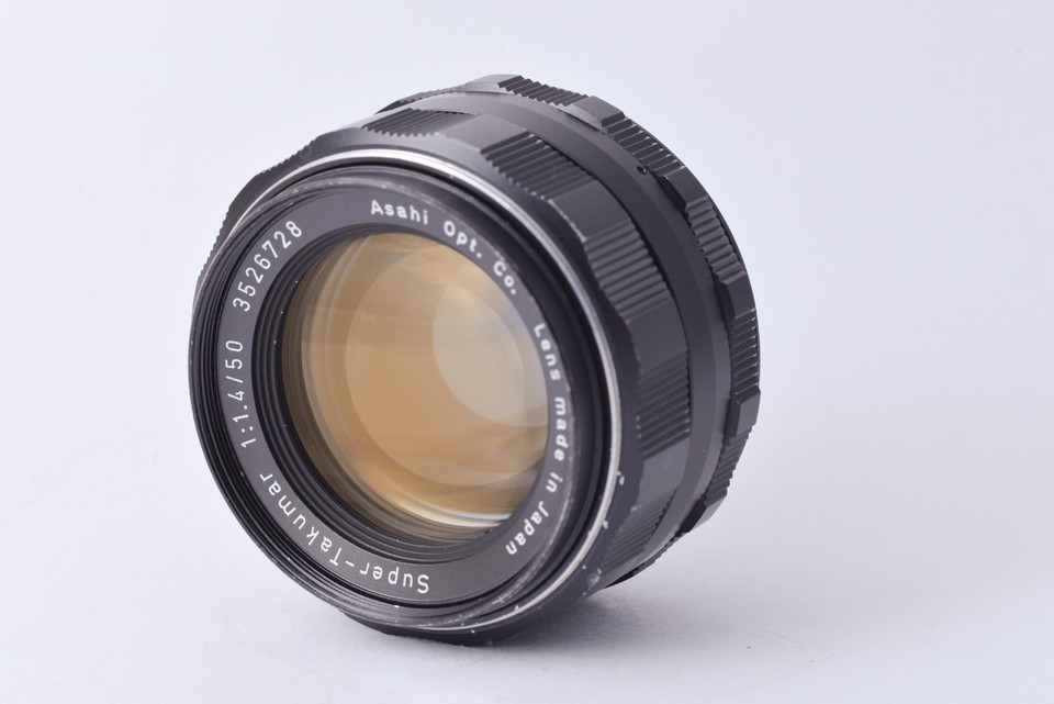 Lot of 2 [Exc] Pentax Super-Takumar 50mm f/1.4 + 55mm f/1.8 M42 Lens ...