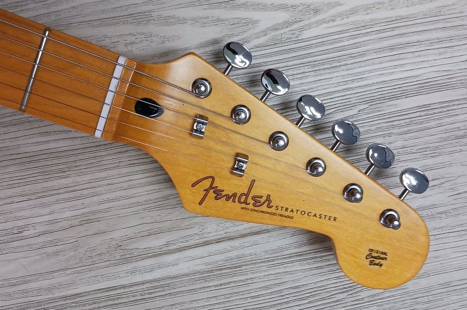 Fender Stratocaster Natural Guitar w/ Gilmour MOD Strat SSS LTD Maple ...