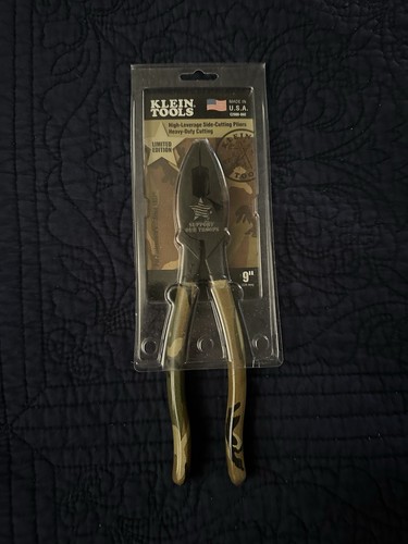 KLEIN SUPPORT OUR TROOPS LIMITED EDITION C2000-9NE COLLECTABLE PLIERS ...