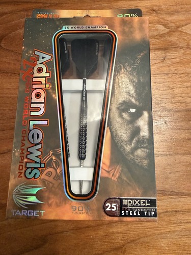Target Adrian Lewis Pixel Grip 25g Darts Very Good Condtion | eBay UK