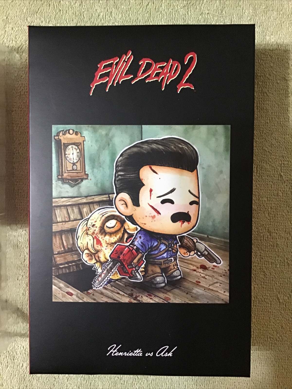 Super Emo Friends EVIL DEAD 2 Henrietta Vs Ash Diorama Figure LOOTCRATE ...