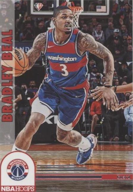 2022-23 Panini NBA Hoops - Hoops Tribute Bradley Beal #295 Red Back for ...
