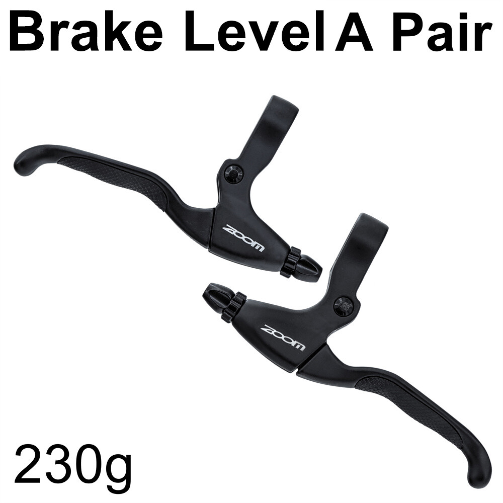 ZOOM Brake Lever with bell Aluminum Alloy V Brake Disc Brake Levers | eBay