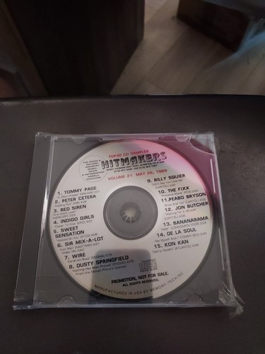 HITMAKERS TOP 40 CD SAMPLER VOLUME 21 MAY 26, 1989 BRAND NEW SEALED | eBay