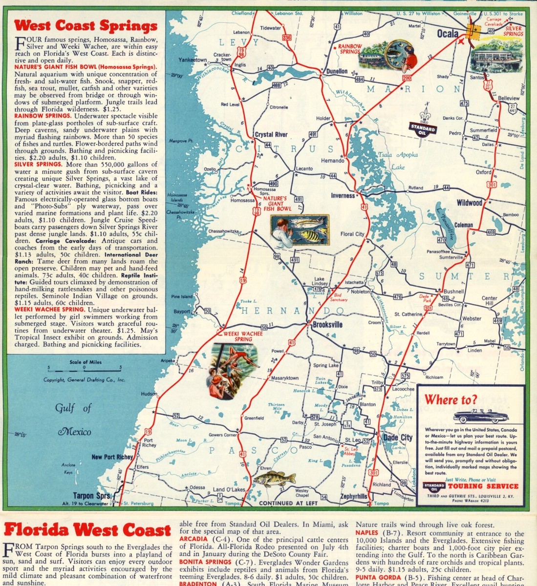 West Coast Map Of Homosassa Florida Maps Of Public Lands In Citrus