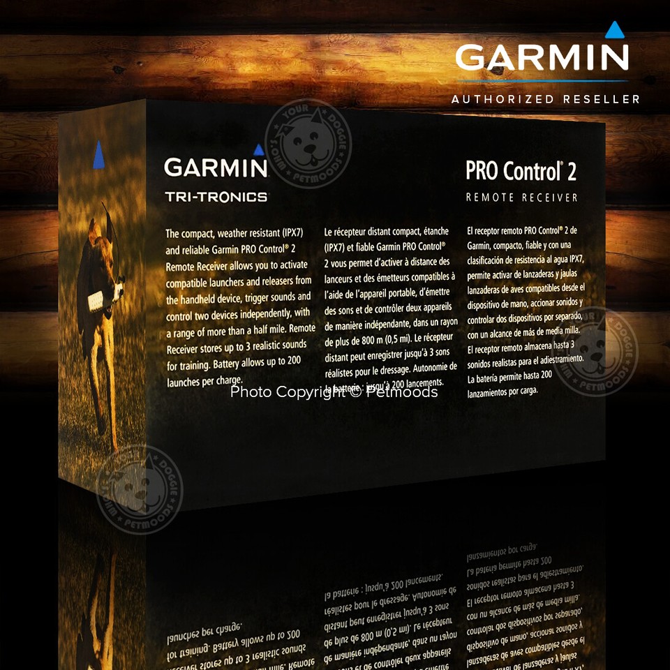 Garmin PRO Control 2 Remote Launcher System Bundle for Dog Trainers ...