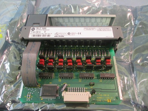 ALLEN-BRADLEY OUTPUT MODULE 1746-OB16 SERIES D 10-50 VDC | eBay