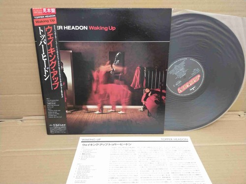 TOPPER HEADON Waking Up 25PP-184 JAPAN PROMO LP w/OBI THE CLASH 00674 ...