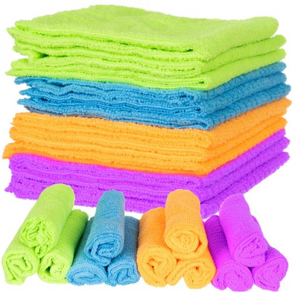 Torchons microfibres 30x30cm 12pcs | eBay