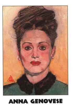 1992 True Crime Series 3, G-Men and Gangsters Card #152 😎 ANNA GENOVESE ...