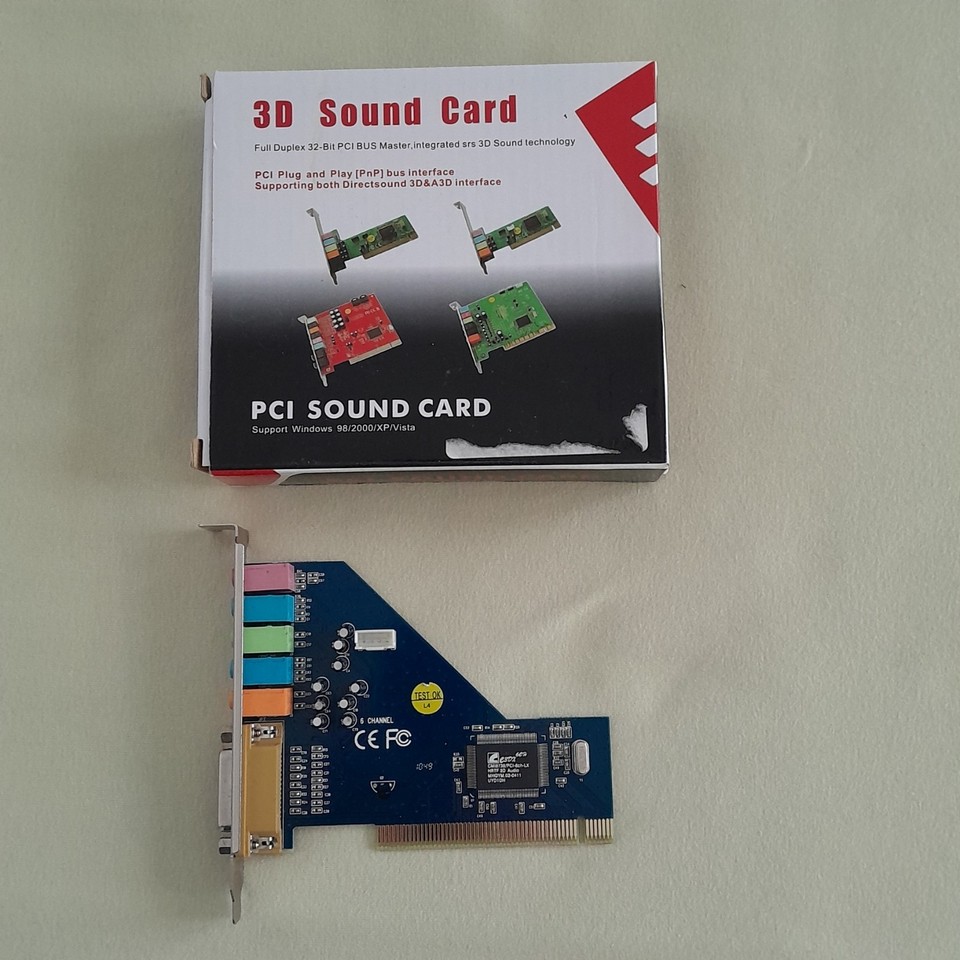 pci 3d sound card pc Full Duplex 32-Bit PCI BUS Master | eBay.de