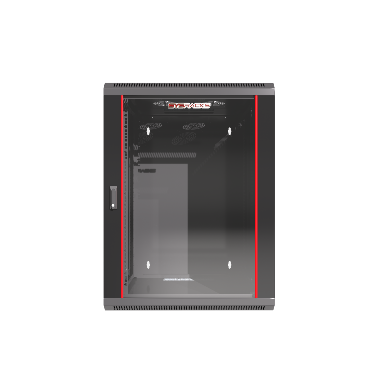 Sysracks - 12U Network Rack Wall Mount - Locking Server Cabinet – 24 ...