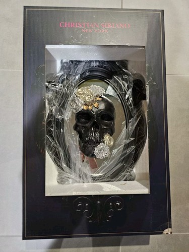 New Christian Siriano Skull Mirror Halloween 3D Gothic Decor Baroque ...