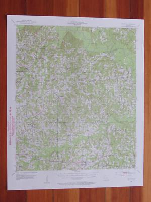 Calhoun Louisiana 1956 Original Vintage USGS Topo Map | eBay