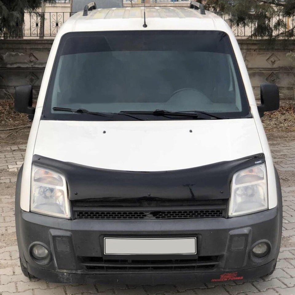 FORD TRANSIT CONNECT 2002-13 BONNET WIND STONE DEFLECTOR PROTECTOR ...