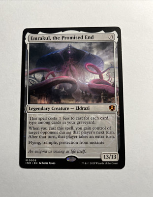 Emrakul, the Promised End - Innistrad Remastered MTG Plus Bonus Rare ...