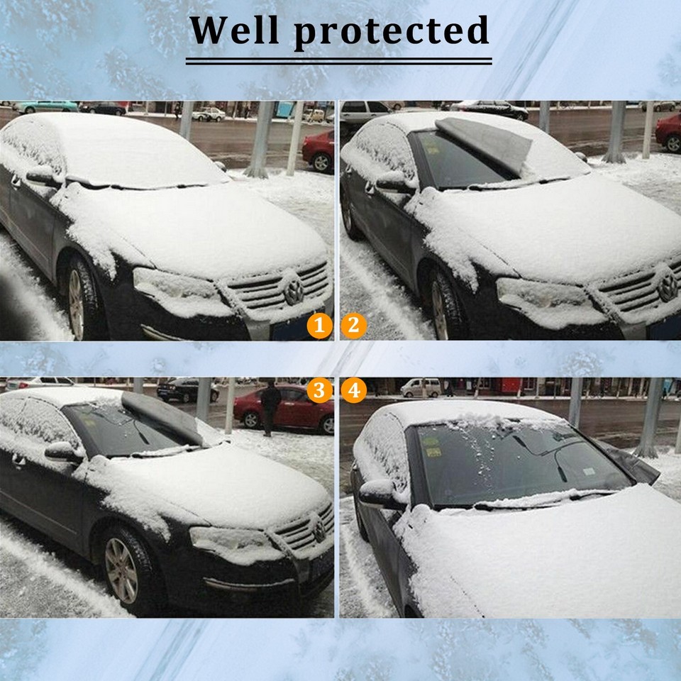 Foldable Large Sun Shade Truck Van Car Windshield Visor UV Block Cover ...