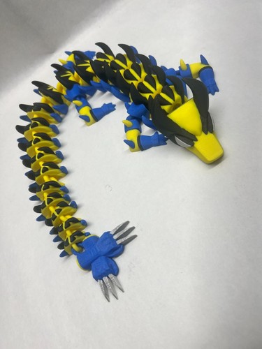 Mutant 3D Printed Articulated Dragon | eBay