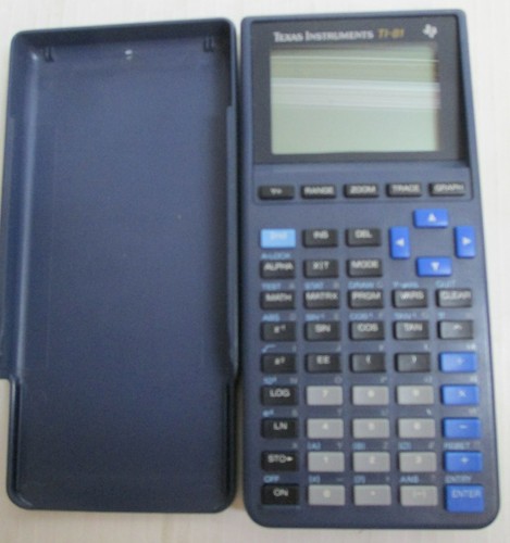 ti 81 graphing calculator with cover Texas Instruments | eBay