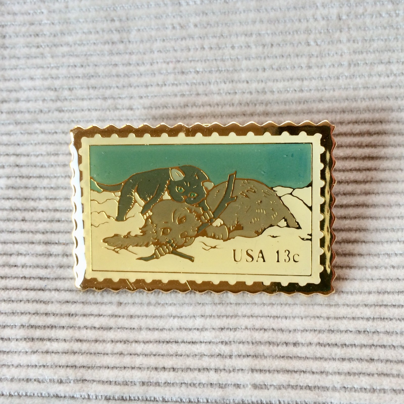 USPS 25 cent Stamp Enamel Lapel Pin - Yosemite and American Flag | eBay
