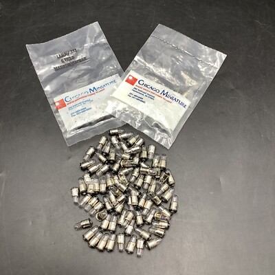 *20 PCS* GE 338 Miniature Light Bulb Lamp 2.7V 0.06A Midget Flange Base ...