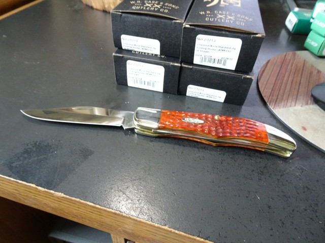 Case 7013 Bone Hunter Chestnut 6265cv Pattern Folding Knife Pocket ...