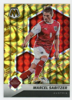 Marcel Sabitzer 2021-22 Mosaic Road To FIFA World Cup Reactive Gold ...