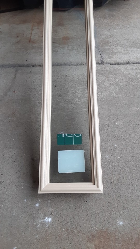 Decorative entryway door window glass replacement kit side lite light ...