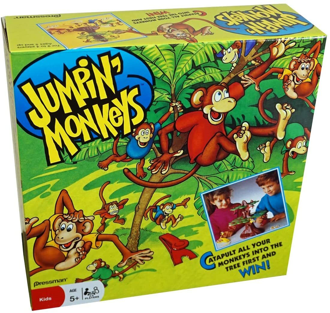 Jumpin' Monkeys Game ~ Catapult all your Monkeys into the Tree First by ...