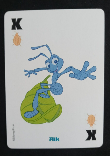 A Bug's Life Single Playing Card Flik King Bugs | eBay