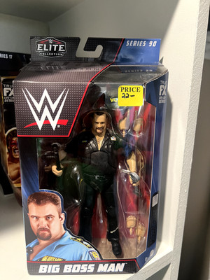 WWE Elite Series 90 - BIG BOSS MAN Black Police Outfit Chase Variant ...